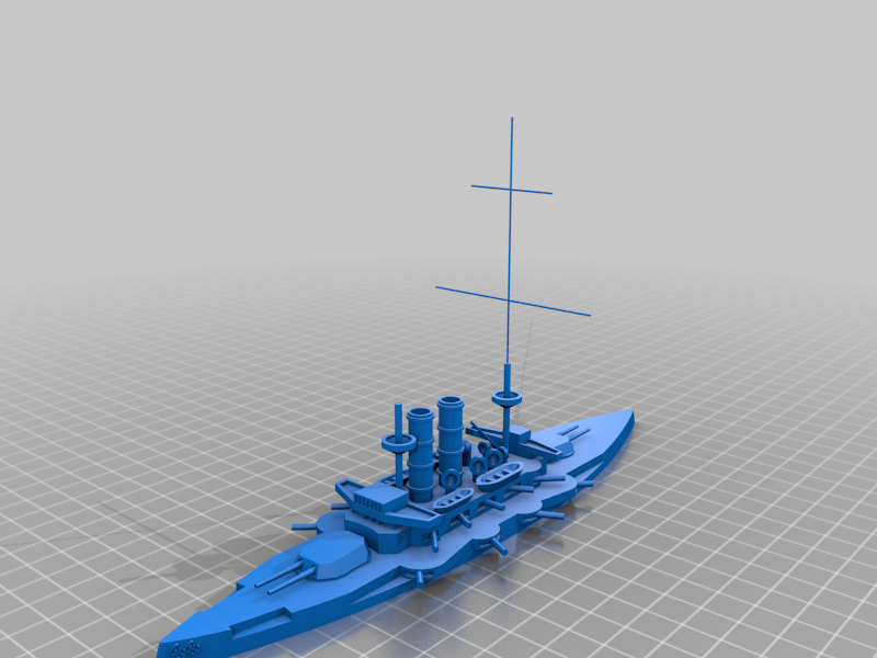 Free 3D file HMS Canopus・3D printing model to download・Cults