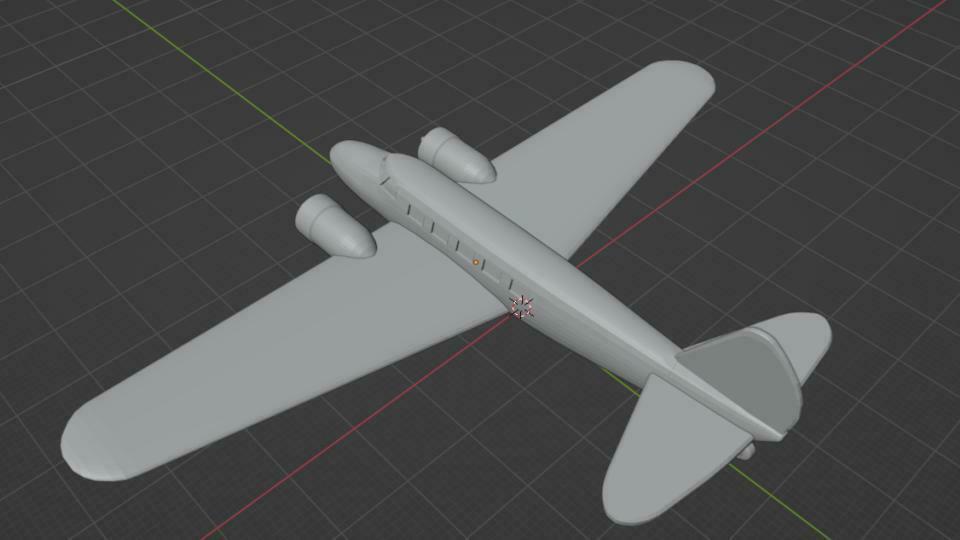 Free 3D file Boeing 247・3D printable model to download・Cults