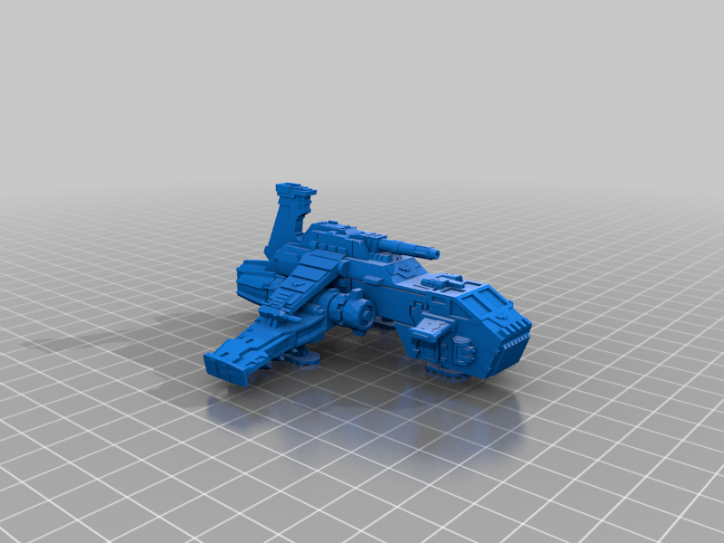 Free STL file Thunderhawk Gunship ️・3D printer model to download・Cults