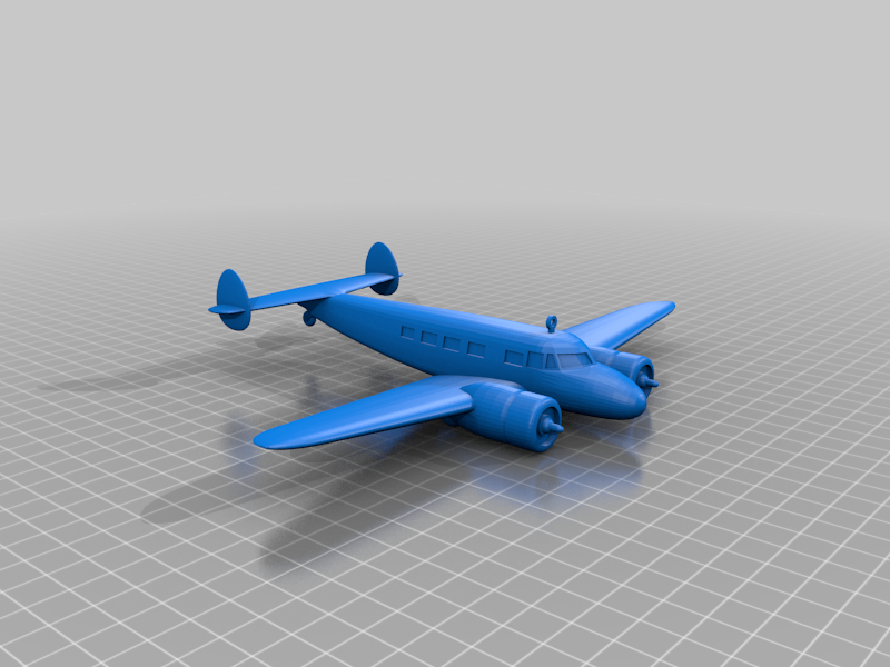 Free 3D file Lockheed Model 10 Electra V3・3D print design to download・Cults