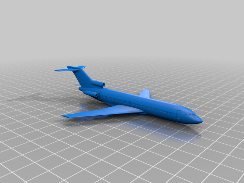 Free 3D file Boeing 727-200 ️・3D printable design to download・Cults