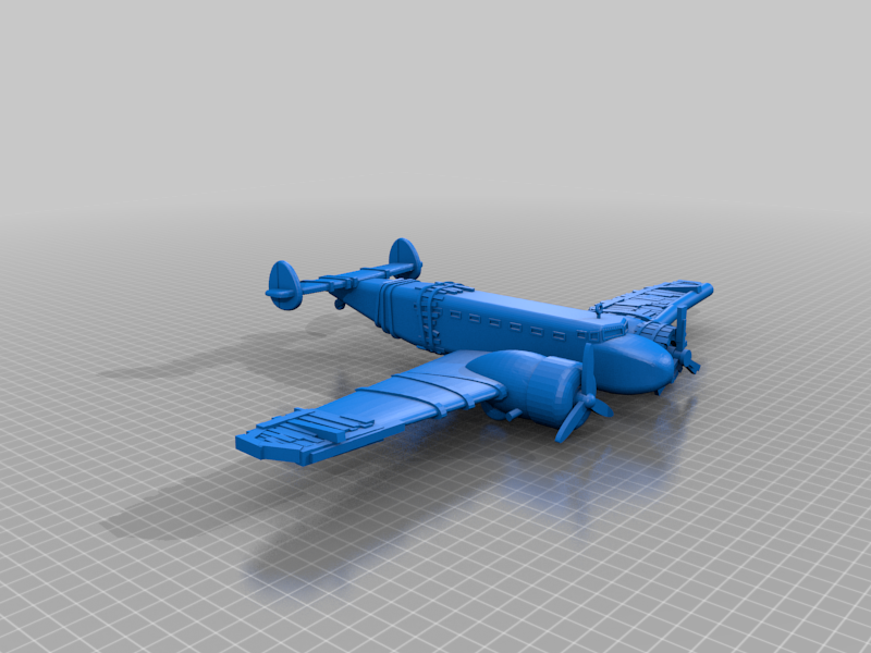 Free STL file (OUTDATED) Madagascar 2 Airplane・3D printer design to ...