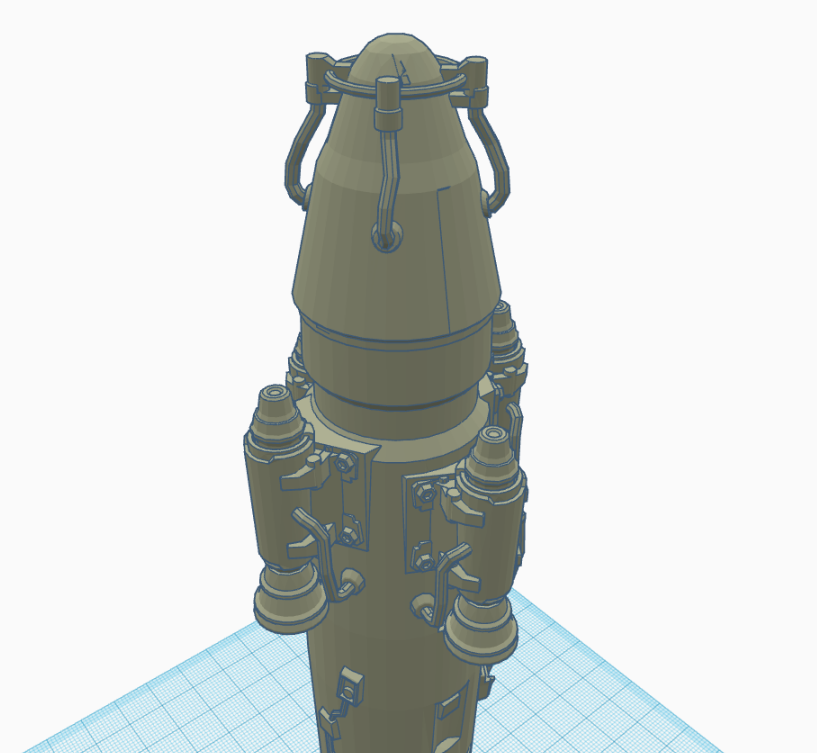 Free 3D file Fortnite- The Seven Rocket 🚀・3D print design to download・Cults