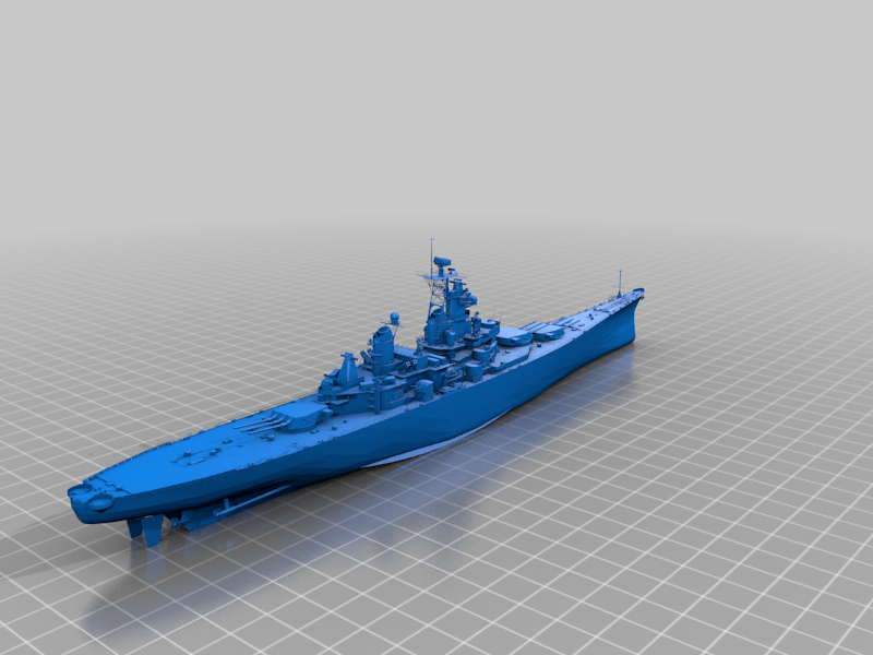 Free 3D file USS Missouri- 1991 🚢・3D printer model to download・Cults