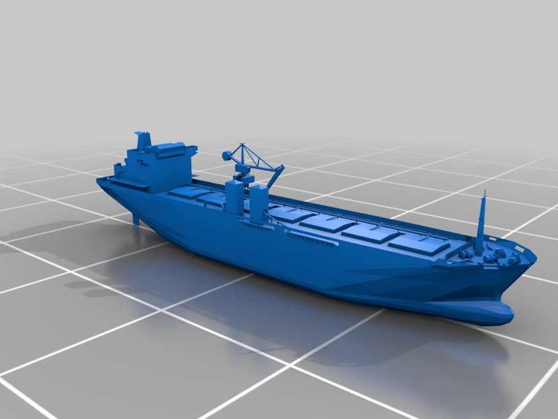 Free 3D file Cargo Ship Collection 🚢・3D print design to download・Cults