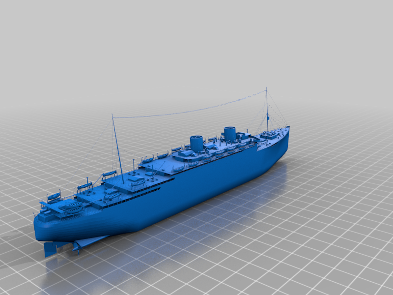 Fichier 3D gratuit MV Georgic・Plan pour impression 3D à télécharger・Cults