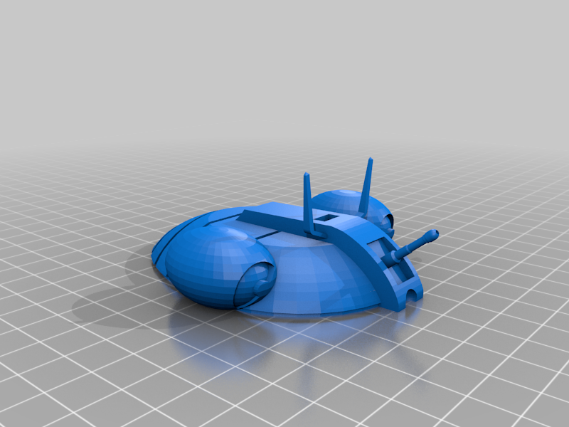 Free 3D file 1978 Martian Fighting Machine 👽・3D printing design to ...