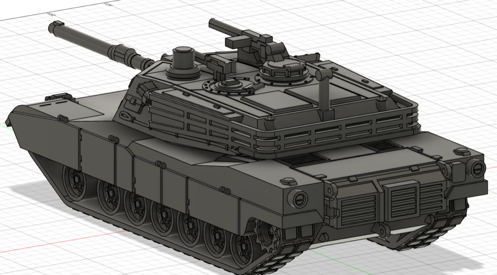 Free 3D file M1A2 Abrams SEP (REDUX) 🪖・3D print model to download・Cults