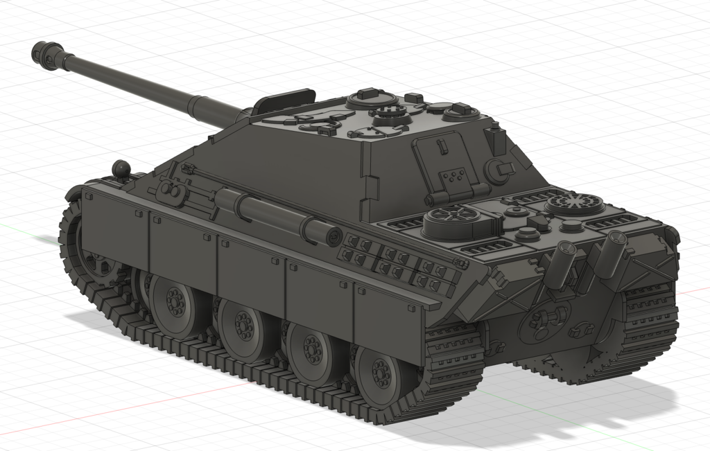 Free 3D file Sd Kfz. 173 Jagdpanther 🪖・3D print object to download・Cults