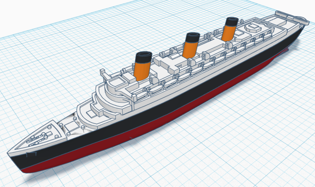 Free 3d File Simple Rms Queen Mary・model To Download And 3d Print・cults