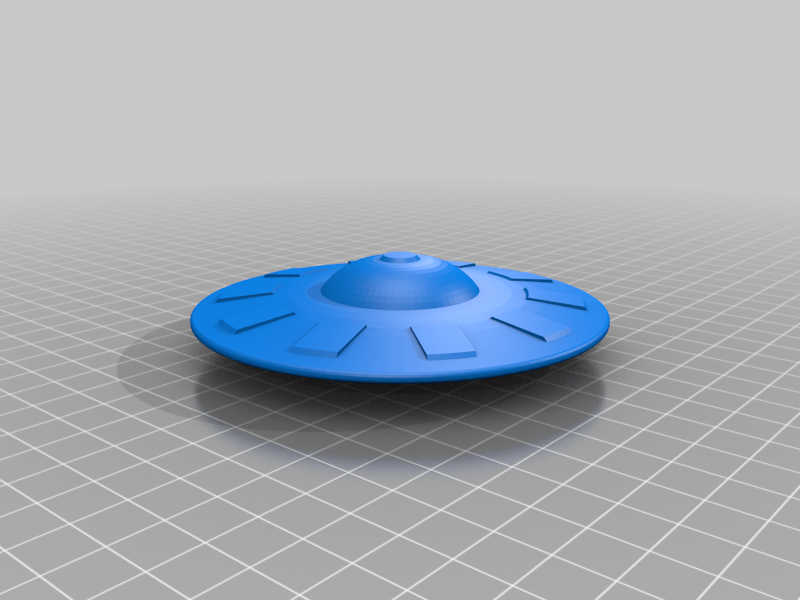 Free 3D file Classic UFO 🛸・Object to download and to 3D print・Cults