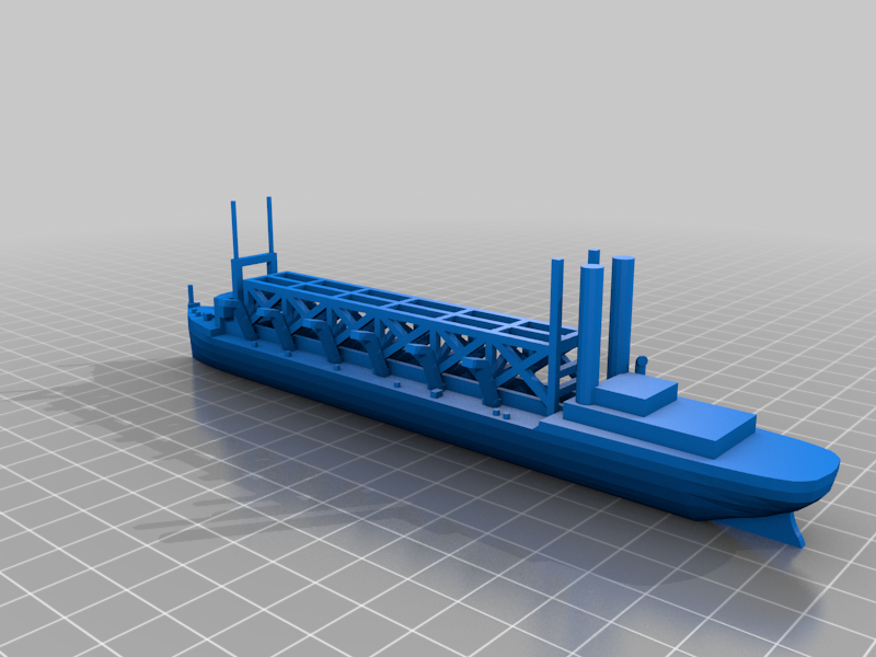 Archivo 3D gratis USS Cyclops・Diseño de impresora 3D para descargar・Cults