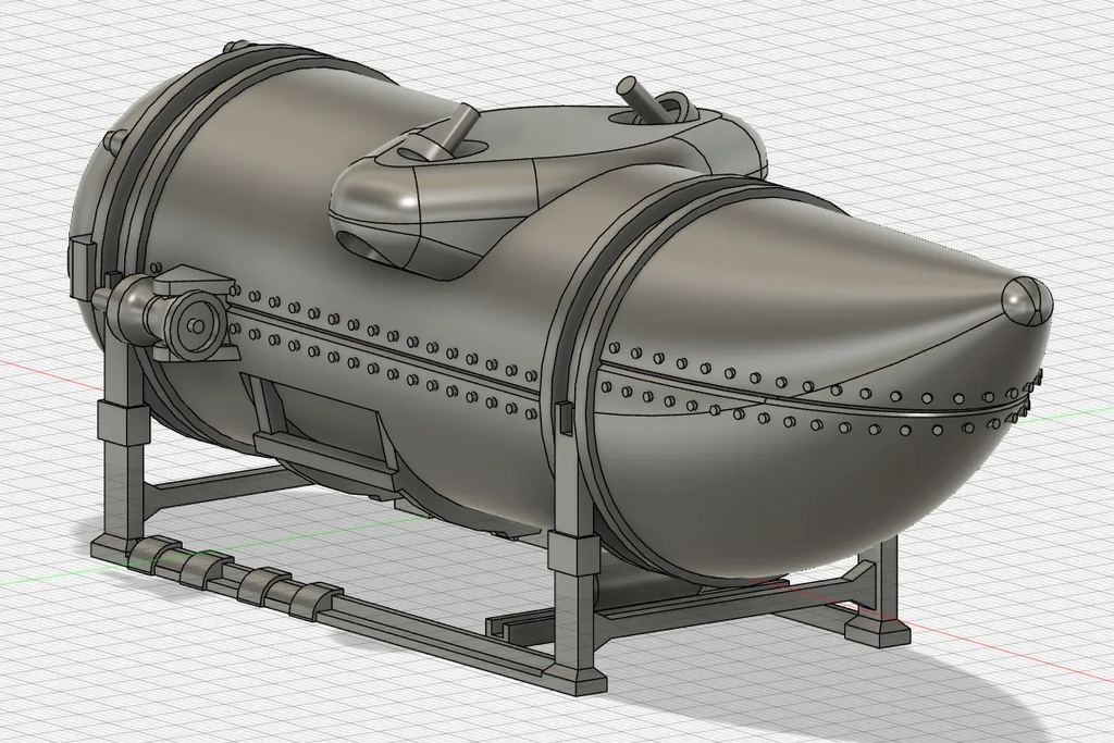 Free 3D file OceanGate Titan Submersible・3D print design to download・Cults