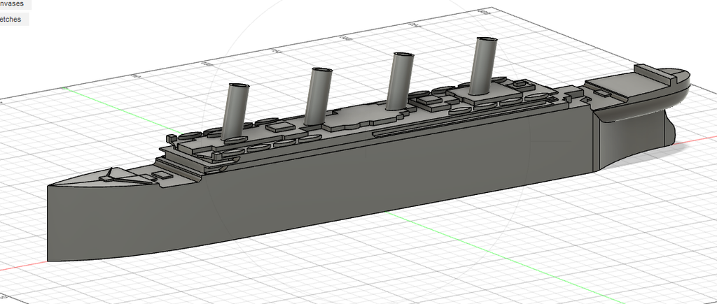 Free 3D file Simple RMS TItanic 👴・3D printer design to download・Cults