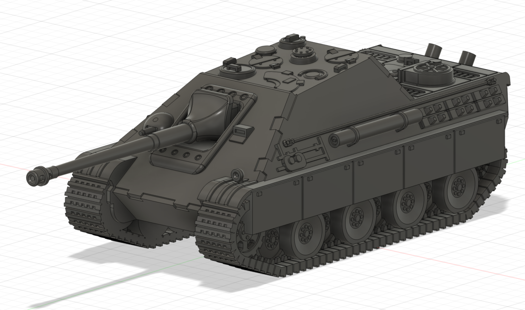 Free 3D file Sd Kfz. 173 Jagdpanther 🪖・3D print object to download・Cults