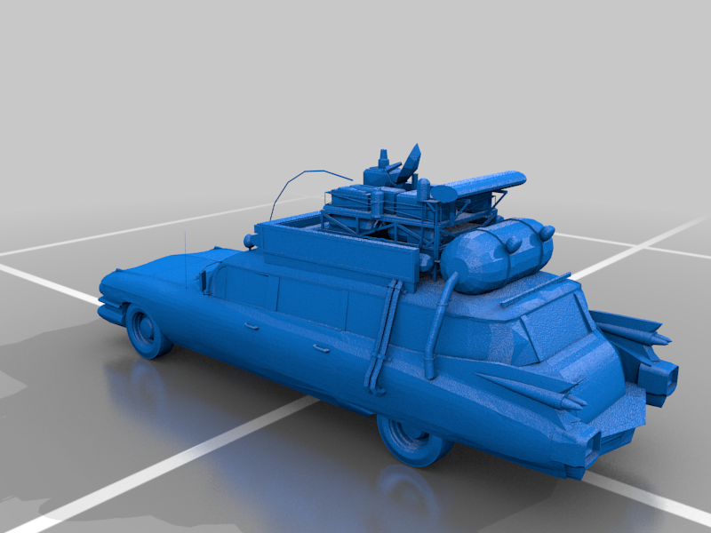 Free 3D file Ghostbusters- Ecto-1A 🚗・3D printing template to download・Cults