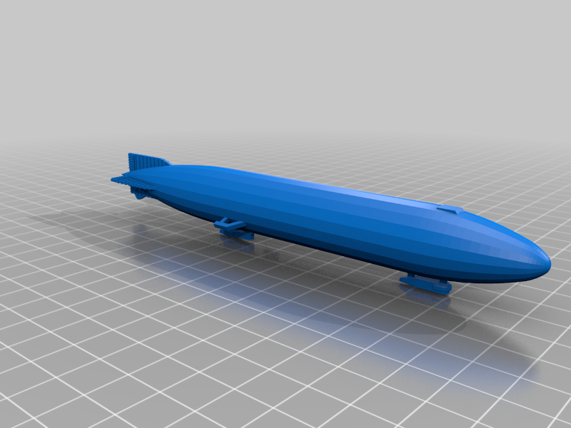 Free 3D file P Class Zeppelin- WW1 💣・3D printable model to download・Cults