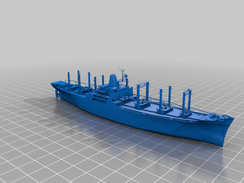 Free 3D file Cargo Ship Collection 🚢・3D print design to download・Cults