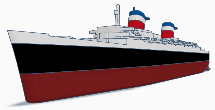 Free 3D file Simple SS United States・3D printable model to download・Cults