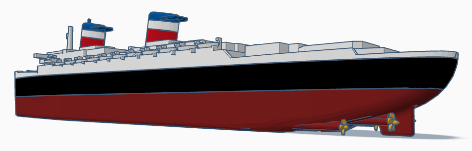 Free 3D file Simple SS United States・3D printable model to download・Cults
