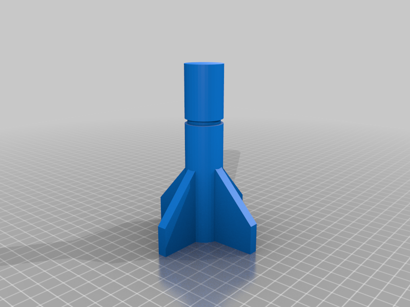 Free STL file Nuclear ICBM Model 🚀・3D printing design to download・Cults