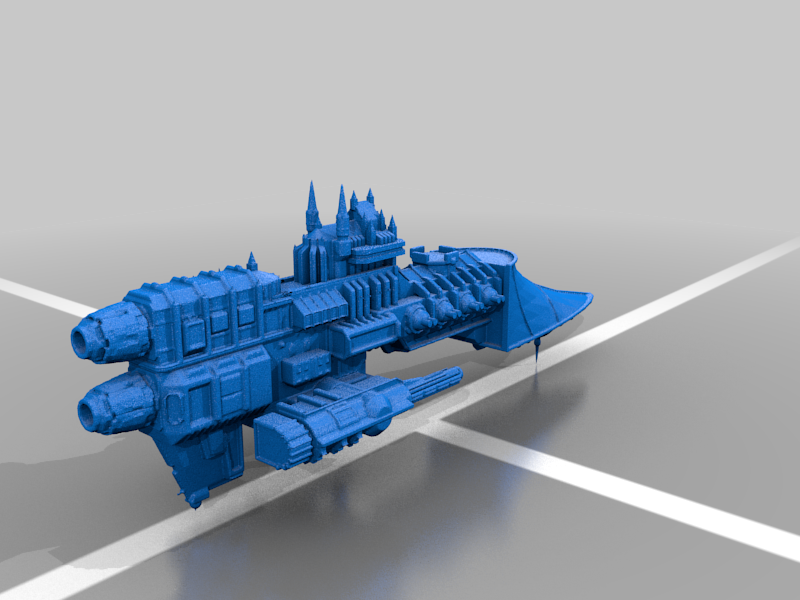 Archivo 3D gratis Fragata Clase Espada - Warhammer 40K・Objeto de ...