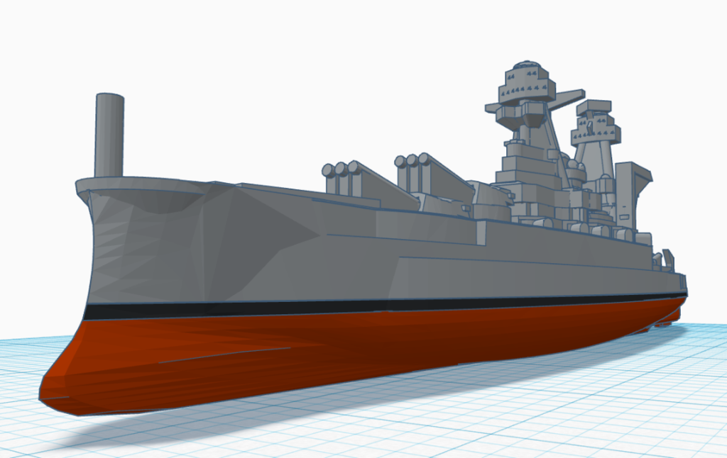 Free 3D file Simple USS Arizona 🎲・3D printer design to download・Cults