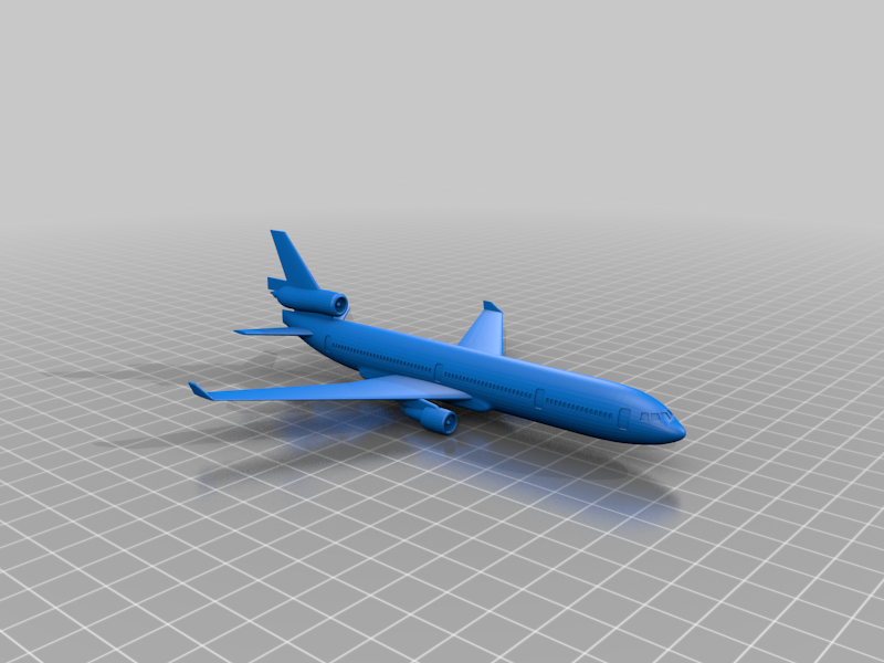Free 3D file McDonnell Douglas MD-11・3D printer model to download・Cults