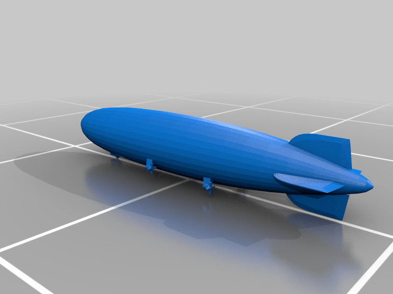 Free 3D file LZ-129 Hindenburg・3D printing idea to download・Cults