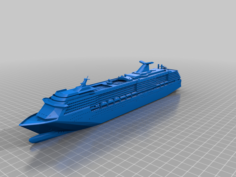 Free 3D file Carnival Spirit Cruise Ship・3D printable object to ...