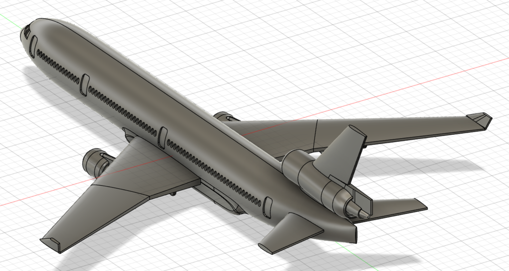Archivo 3D gratis McDonnell Douglas MD-11・Plan para descargar y imprimir en 3D・Cults