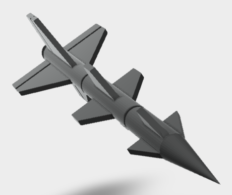 Free STL file Nuclear ICBM Model 🚀・3D printing design to download・Cults