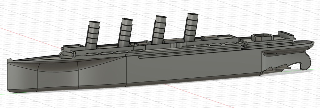 Free 3D file Simple RMS Lusitania Version 2.0 👴・Object to download and ...