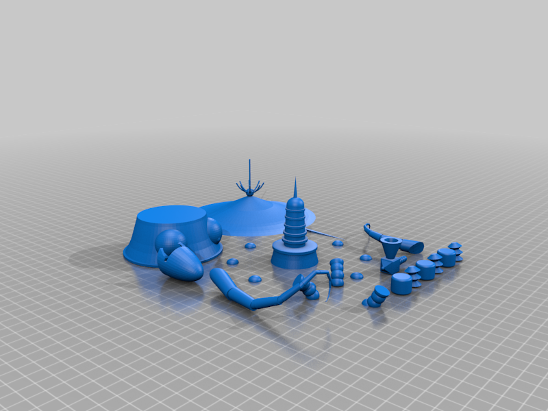 Free 3D file 1894 War of the Worlds Martian Fighting Machine- Alvim ...