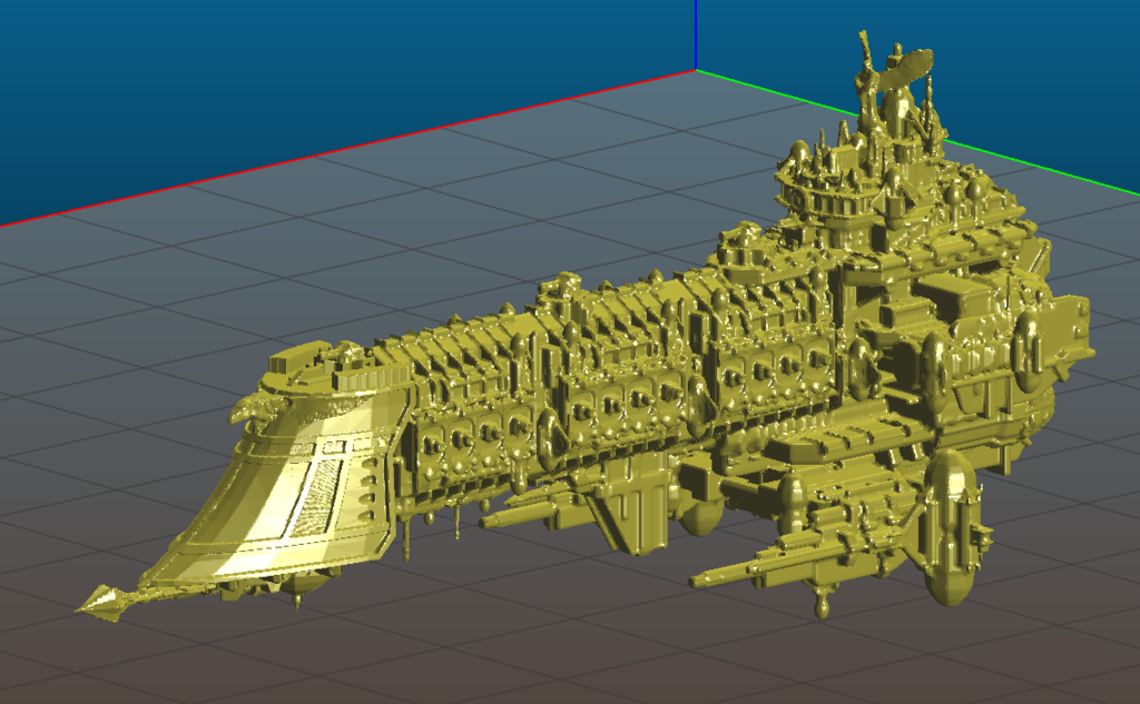 Free STL file Imperial Retribution-Class Battleship ⚔・3D printable ...