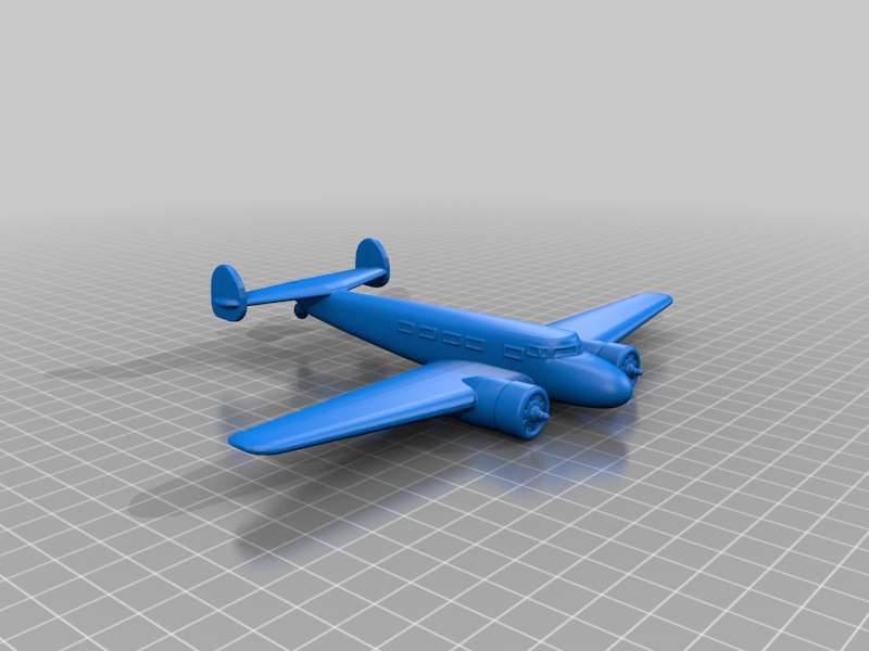 Free 3D file Lockheed Model 10E Electra 🛩️・3D print design to download ...