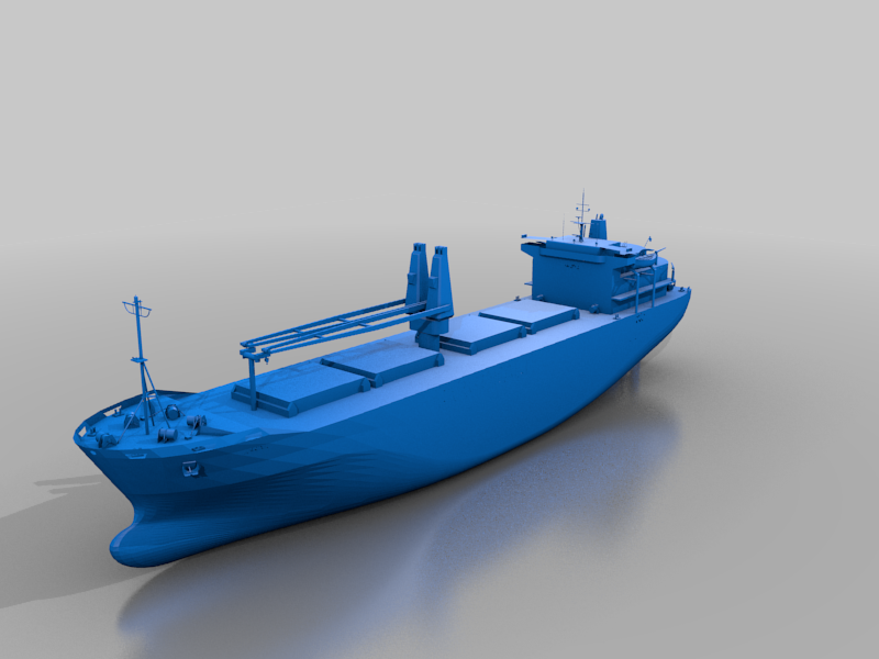 Free 3D file Cargo Ship Collection 🚢・3D print design to download・Cults