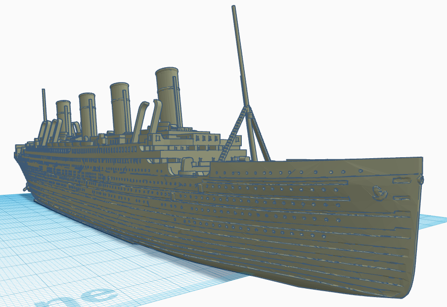 Archivo 3D gratis HMHS Britannic・Diseño de impresión 3D para descargar ...