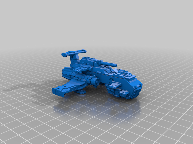 Free STL file Thunderhawk Gunship ️・3D printer model to download・Cults