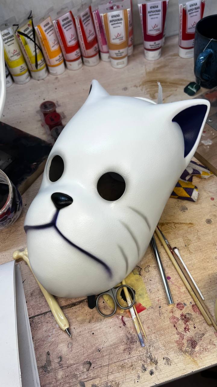 STL file Grumpy Cat Mask・3D printing template to download・Cults