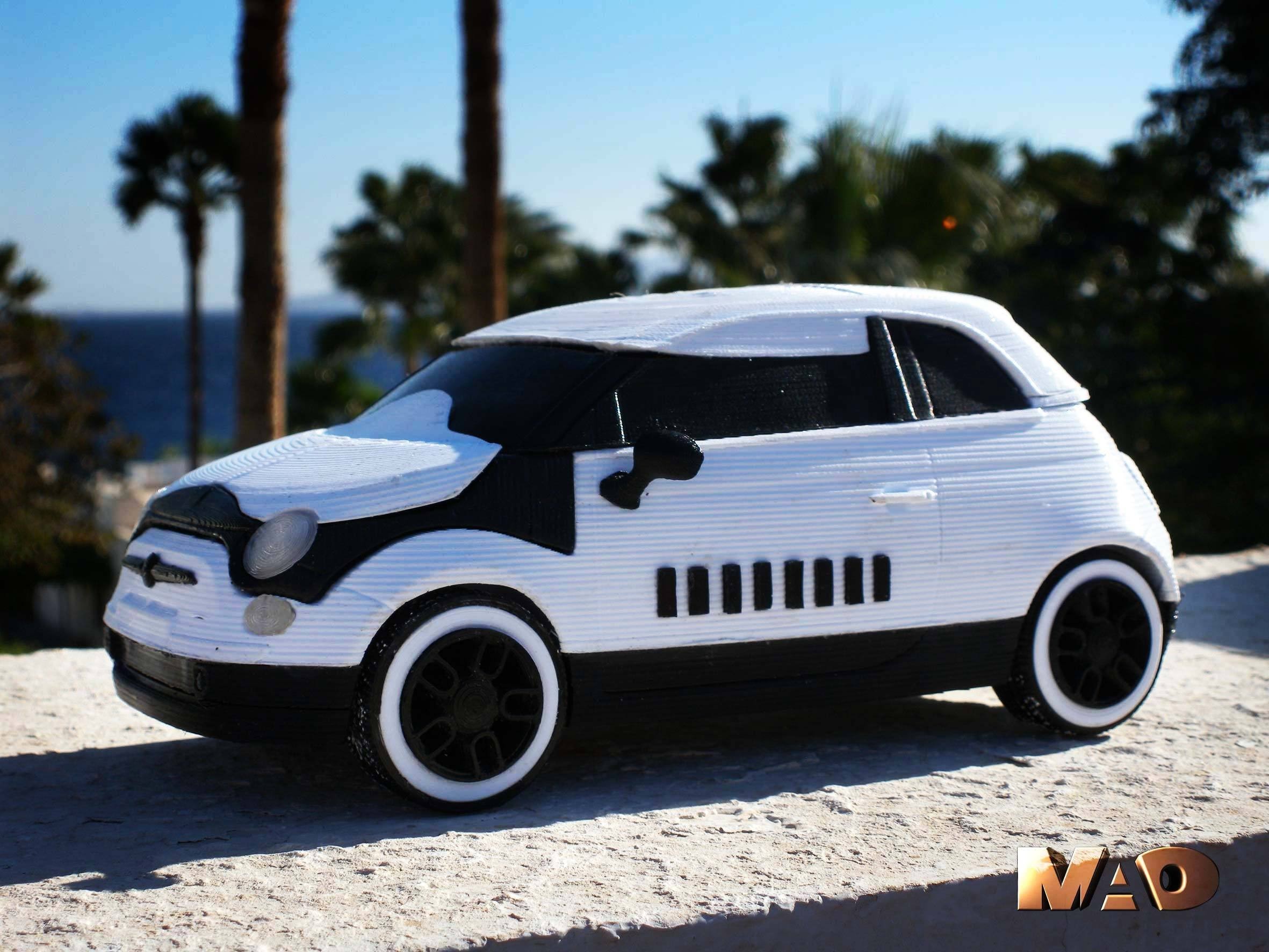 3D file stormtrooper car・Template to download and 3D print・Cults