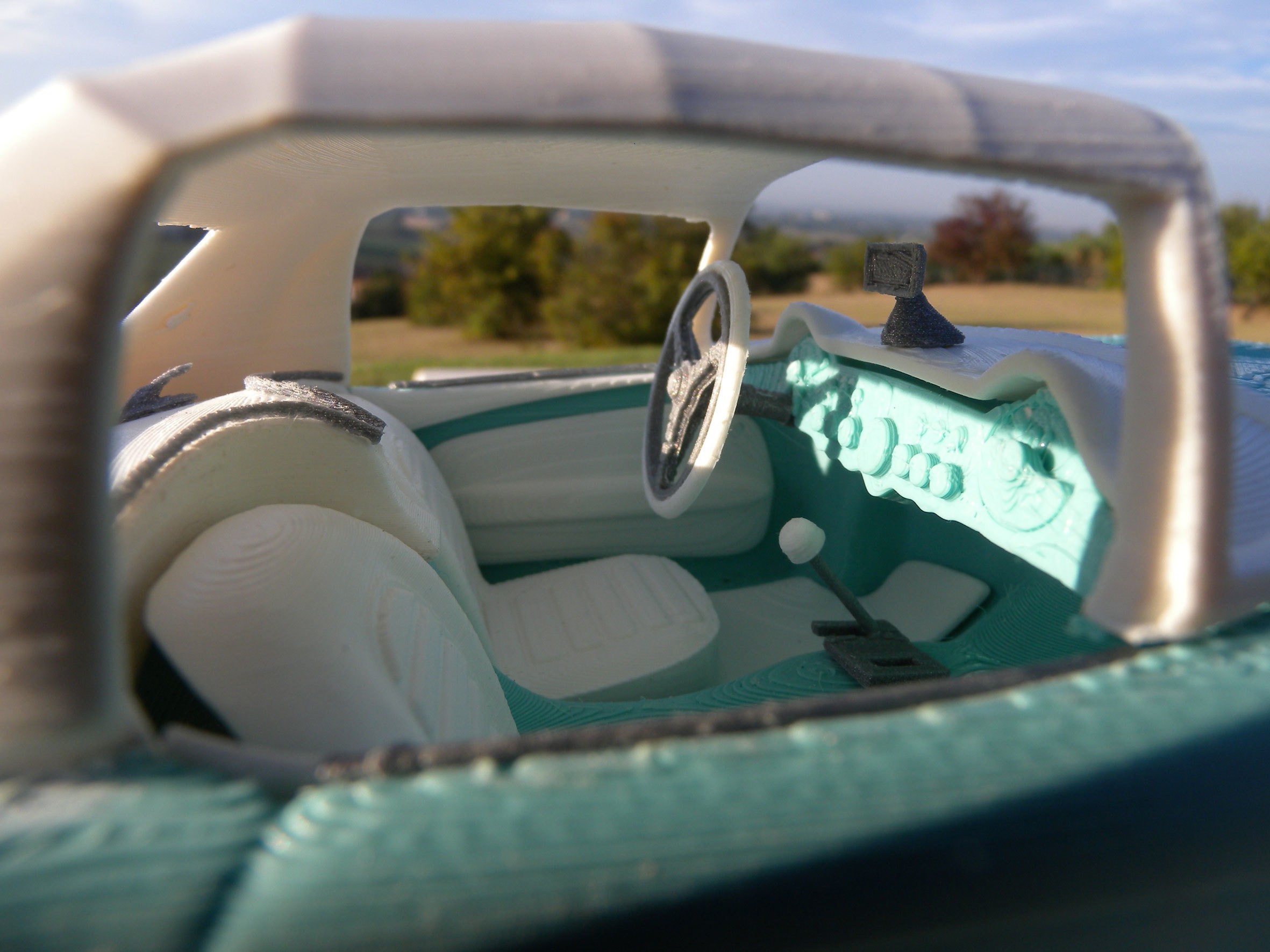 3D file 57 chevy corvette・3D printer model to download・Cults