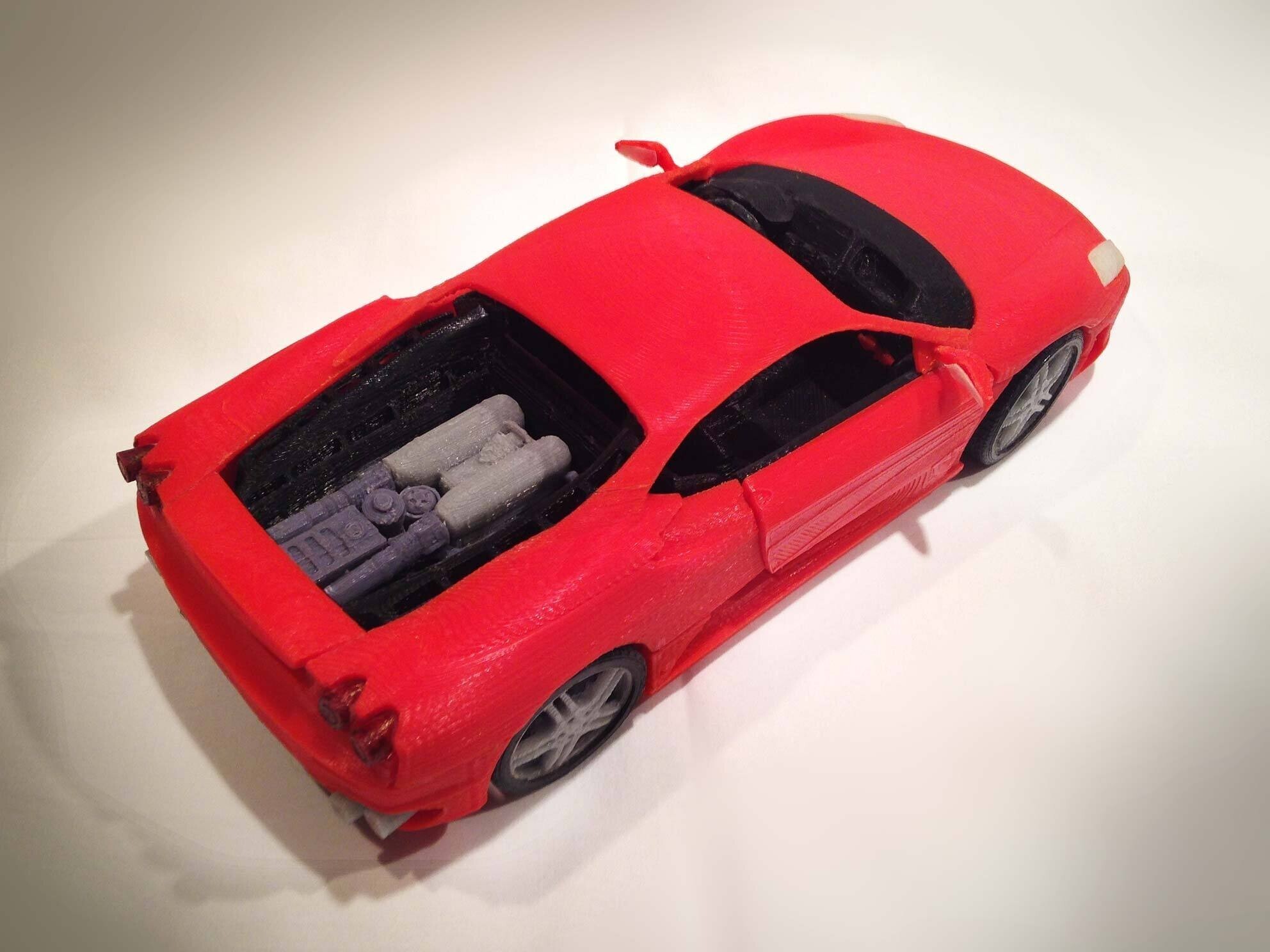 STL-Datei Italian sports car・3D-Drucker-Vorlage zum herunterladen・Cults