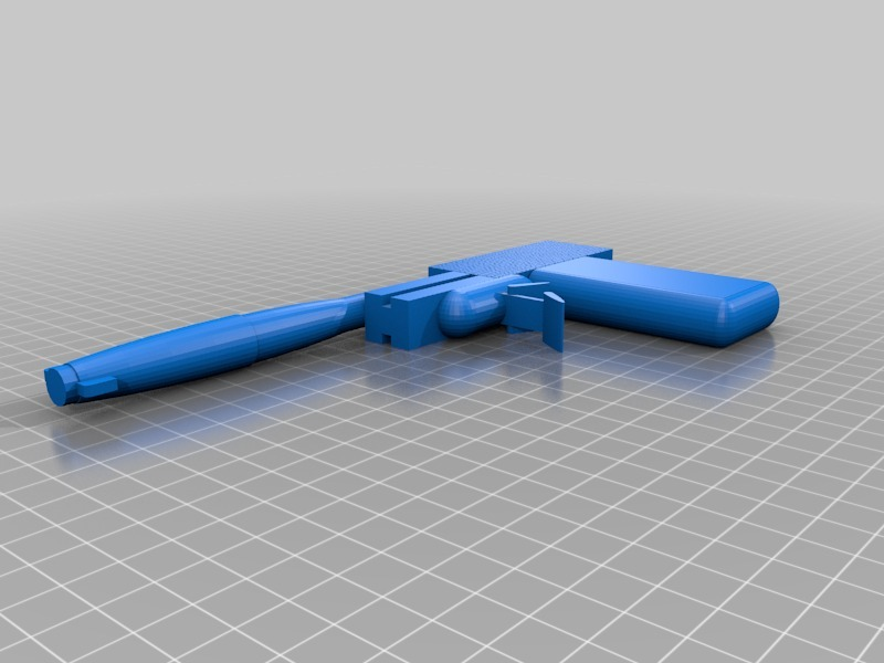 Free 3D file Golden Gun・3D printer model to download・Cults