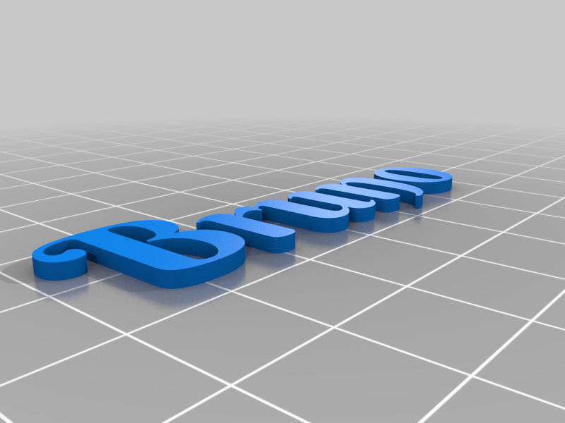 Free 3D file Bruno・3D printing design to download・Cults