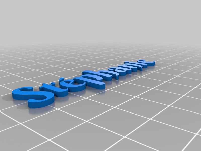 Free 3D file stéphanie・3D printing template to download・Cults