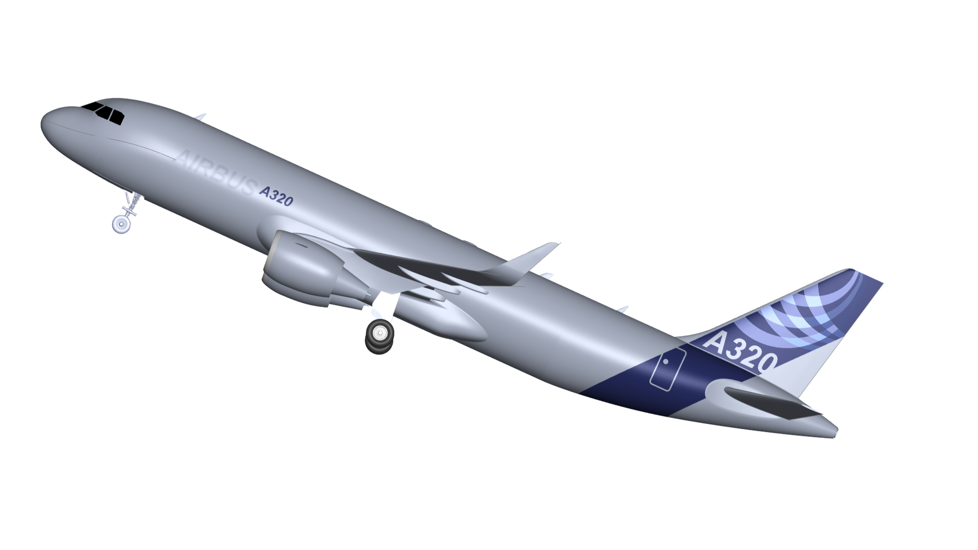 3D file Airbus A320・3D print model to download・Cults