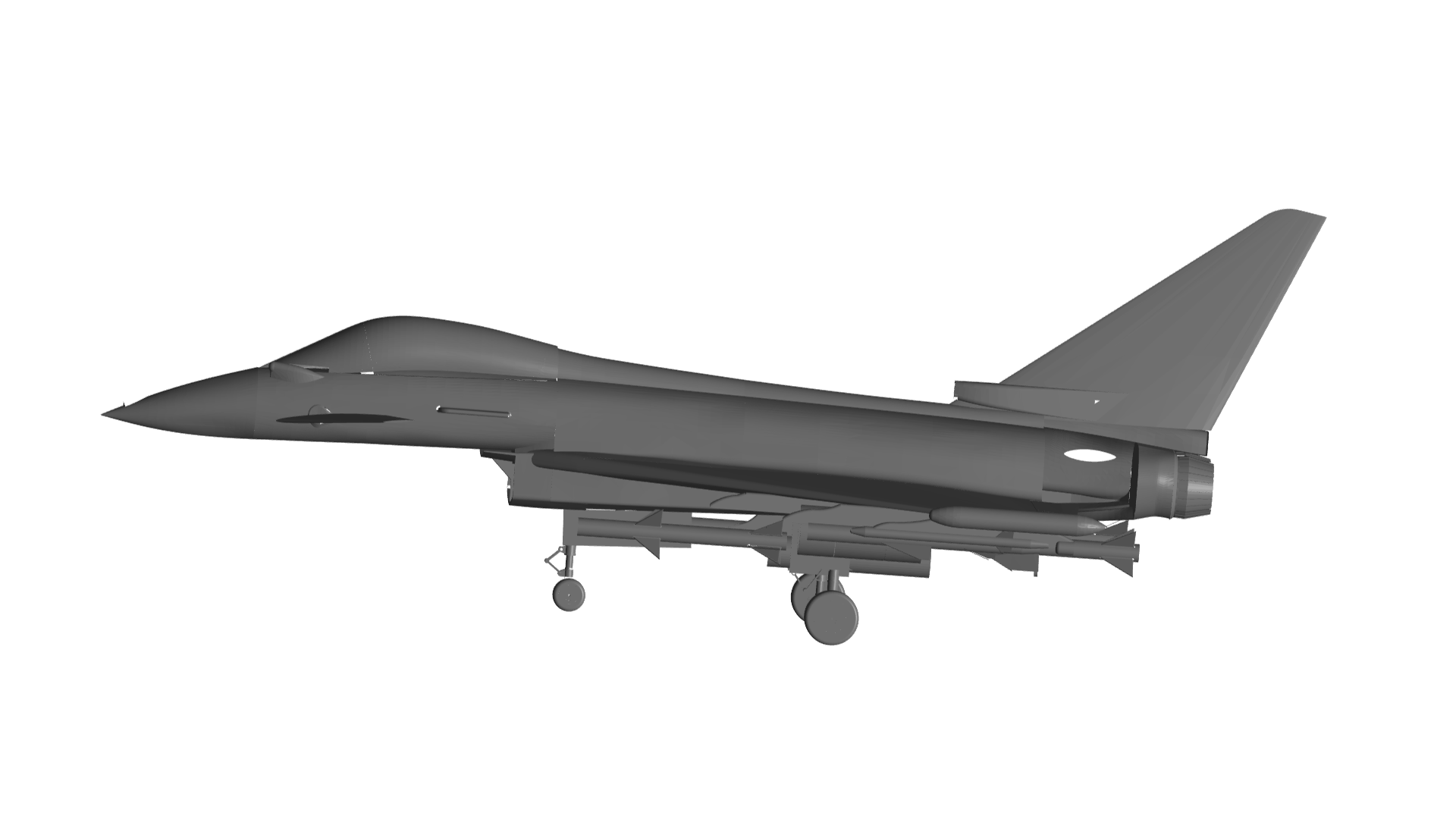 3D file Eurofighter EF-2000・Template to download and 3D print・Cults
