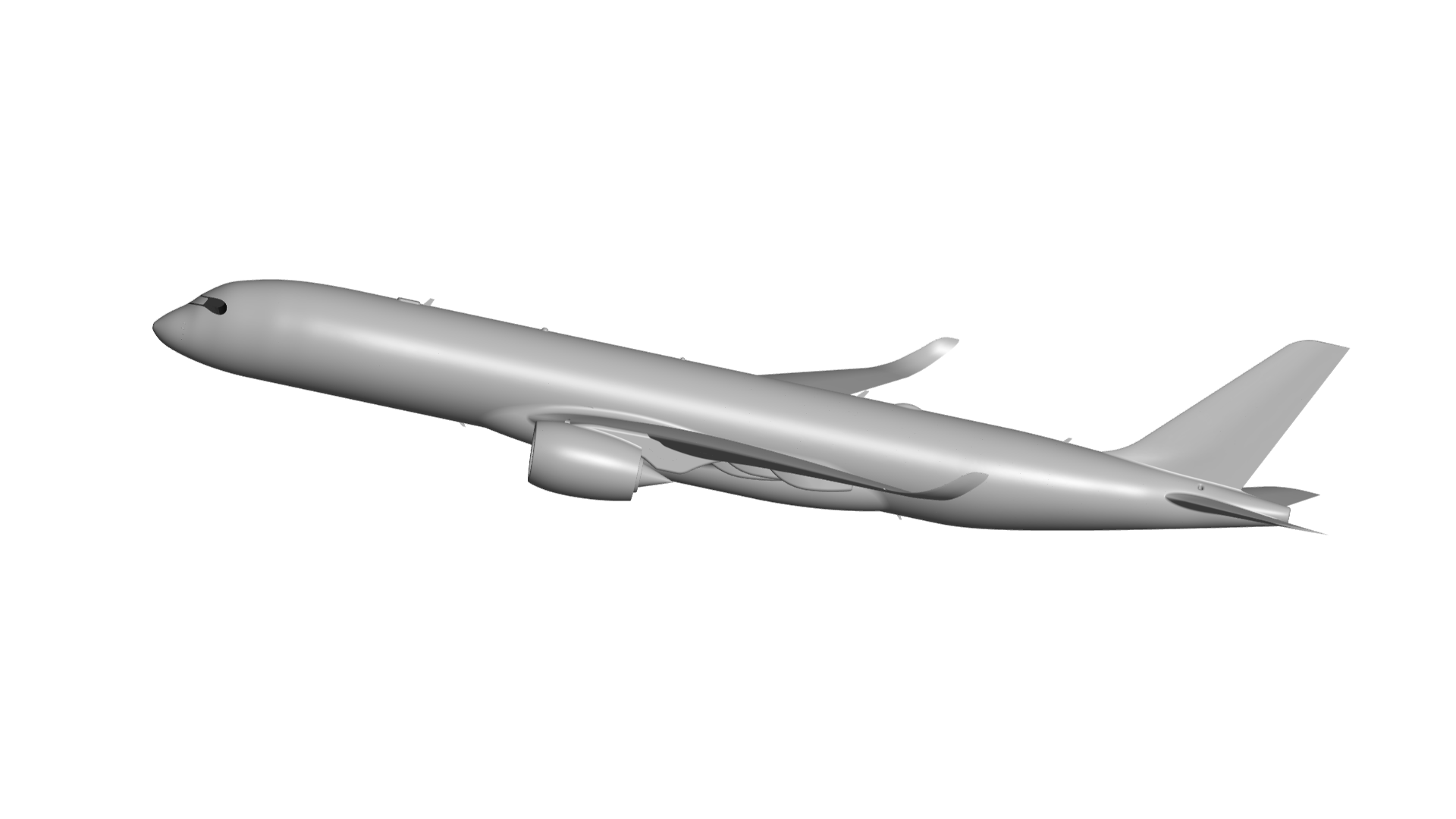 Archivo 3D Airbus A350・Plan para descargar y imprimir en 3D・Cults