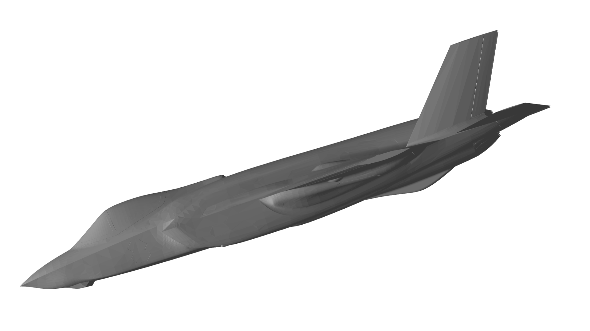 3D file F-35 jet fighter bomber・3D printable model to download・Cults